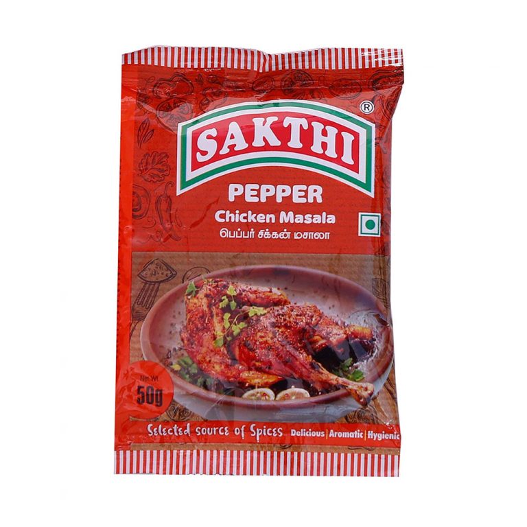 Sakthi Pepper Chicken Masala – Harish Food Zone