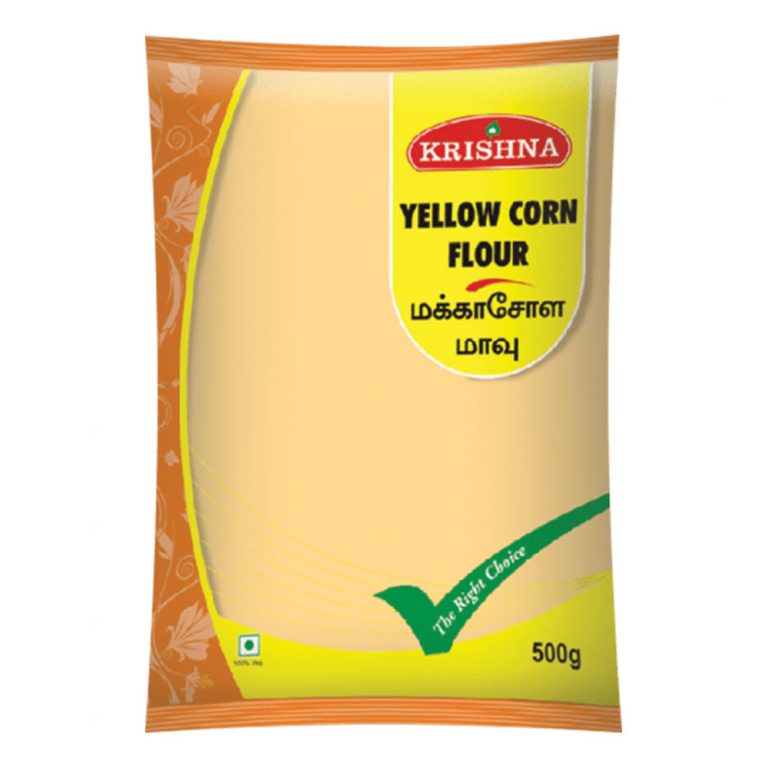 Krishna Yellow Corn Flour - Harish Food Zone