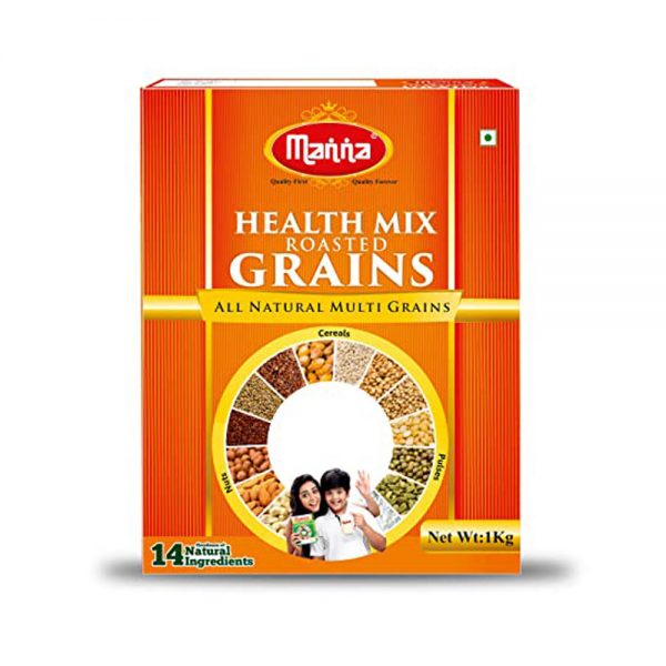 Manna Health Mix Roasted grains 1kg – Harish Food Zone