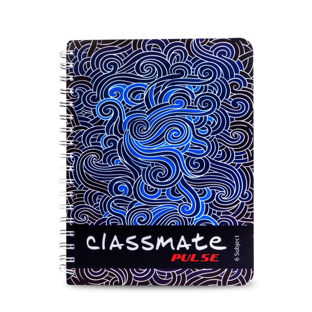 Classmate Pulse 6 Subject Notebook - Harish Food Zone