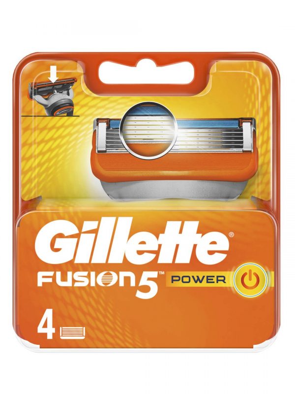 Gillette Fusion 5 Power Shaving Razor Blades – Harish Food Zone