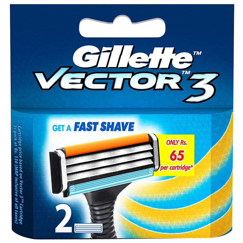 Gillette Vector 3 Razor Blades - Harish Food Zone