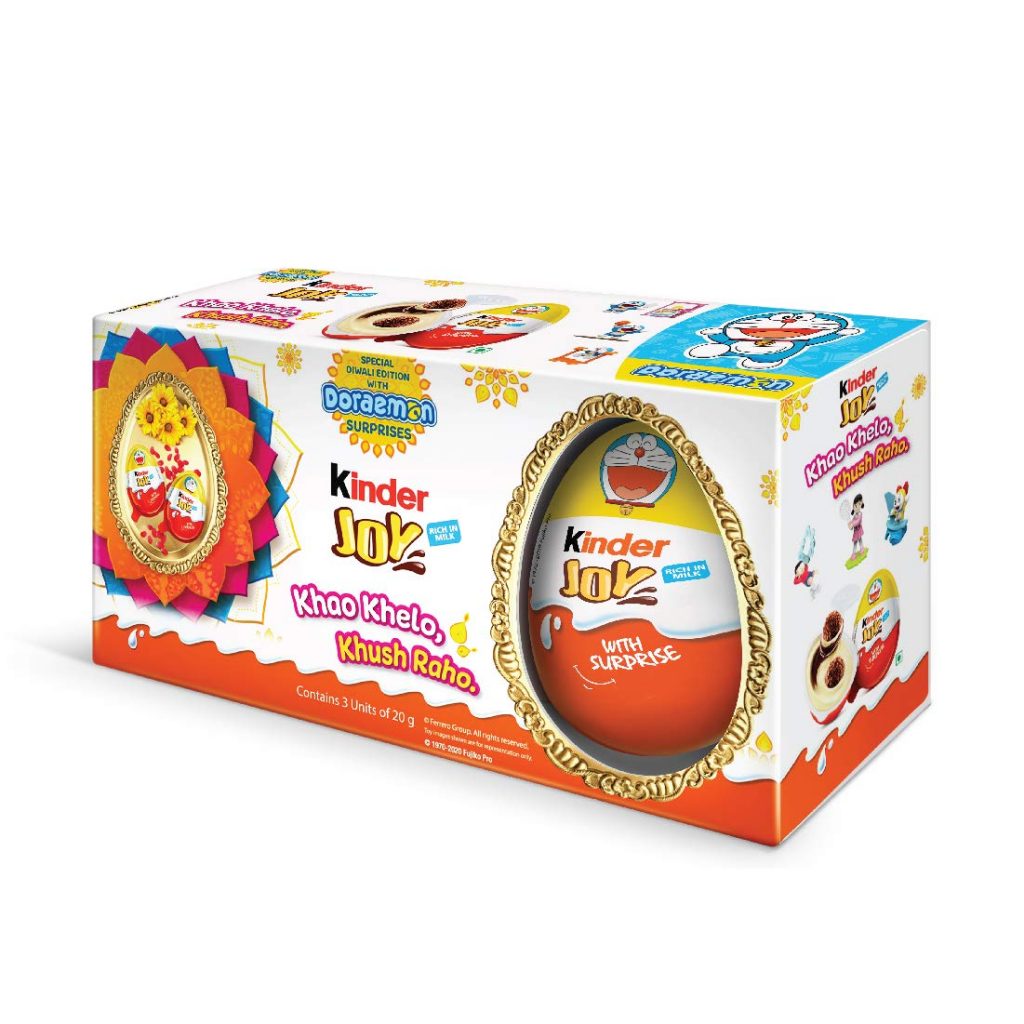 Kinder Joy Diwali Pack with Doraemon Surprise - Harish Food Zone