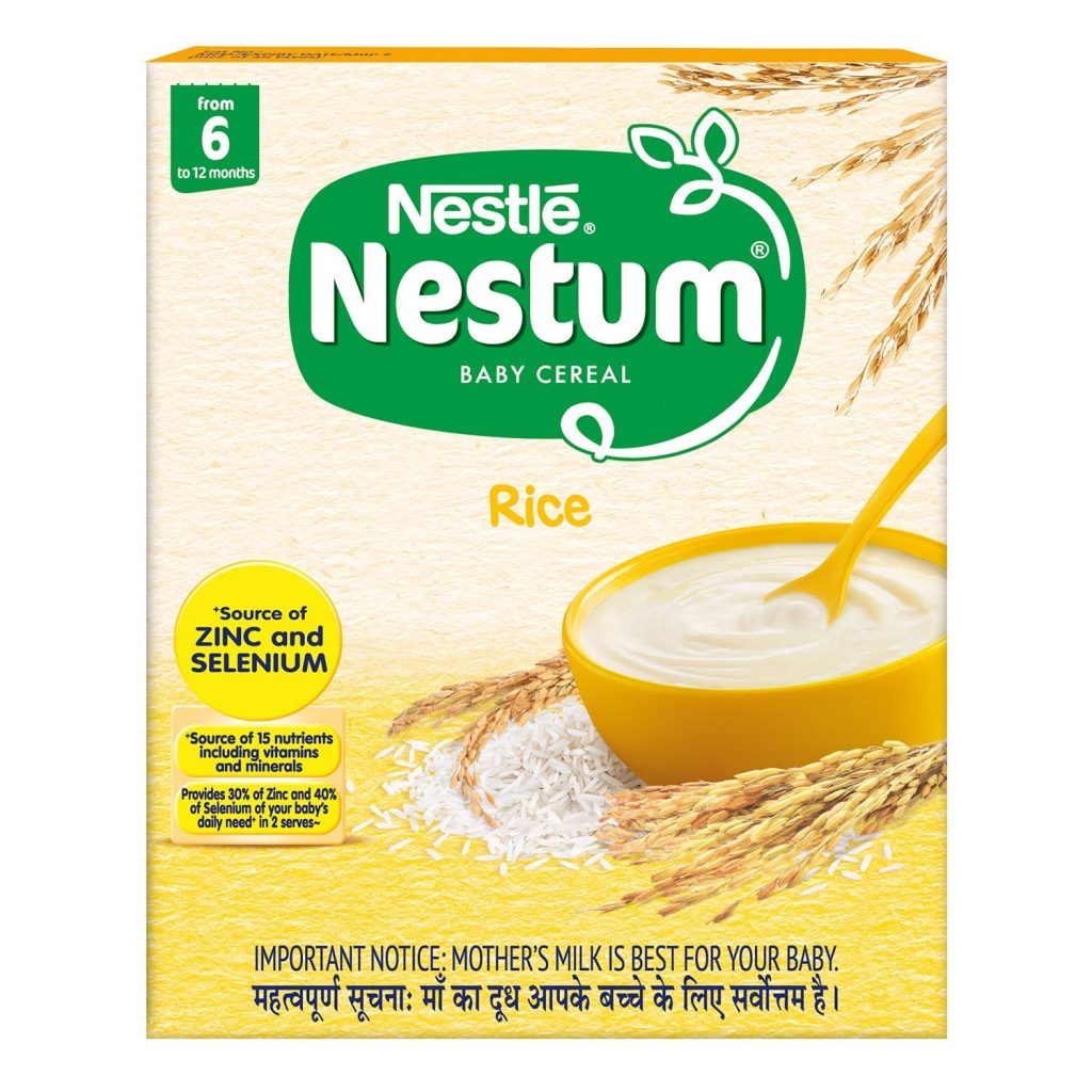 Nestle Nestum Rice 6 To 12 Months – Harish Food Zone