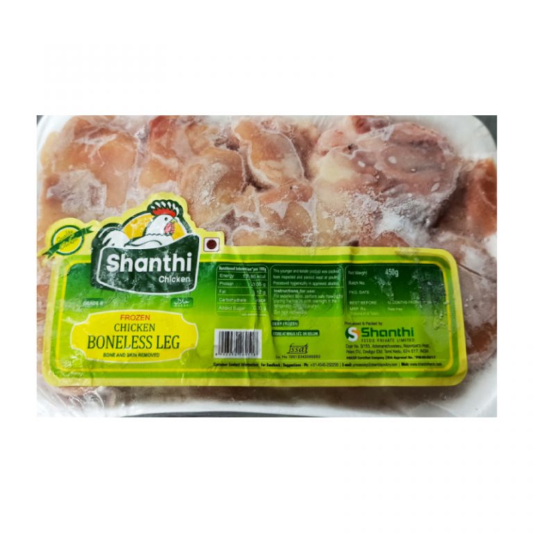 Shanthi Chicken Boneless Leg – Harish Food Zone