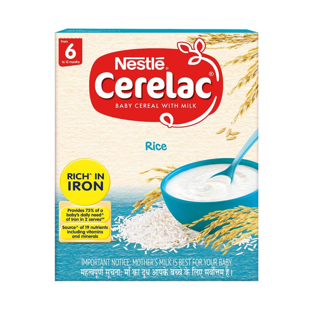 Nestle Cerelac Rice 6 To 12 Months – Harish Food Zone