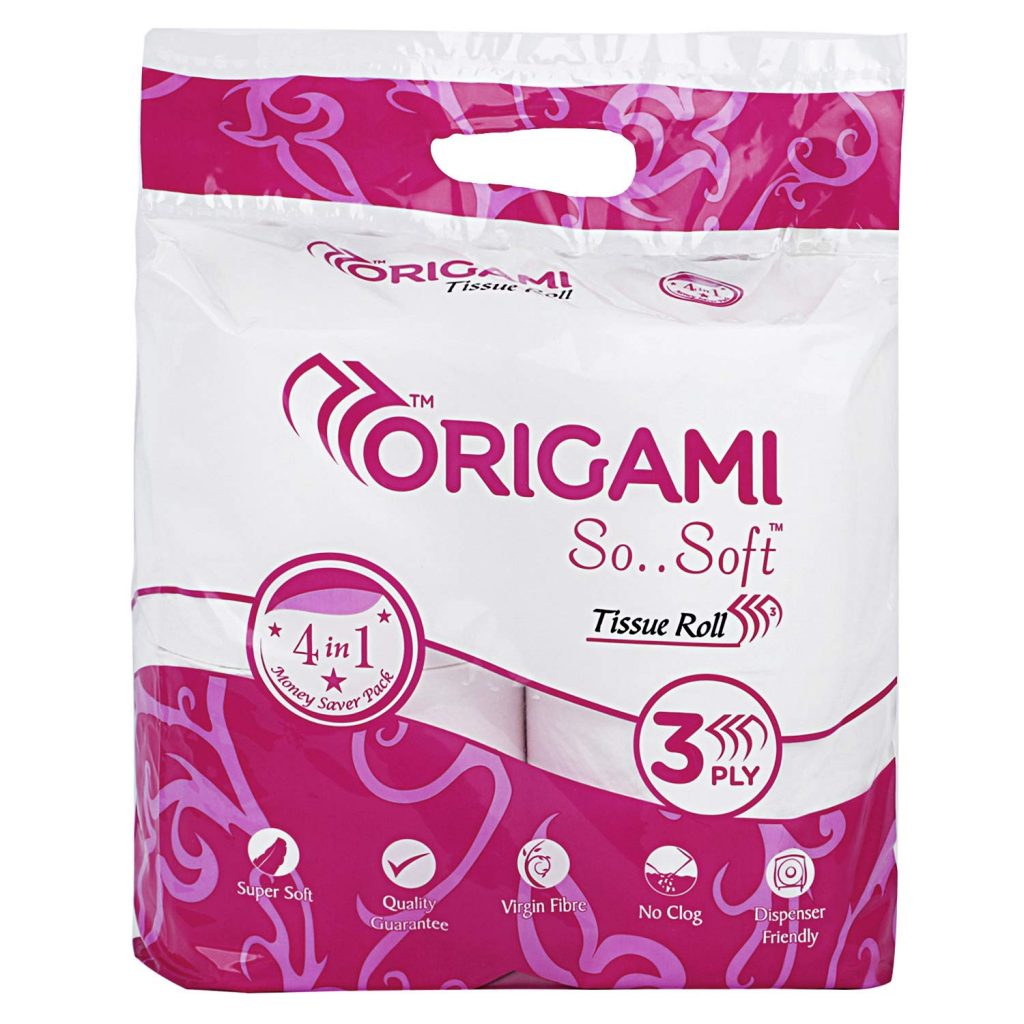 Origami So Soft Toilet Tissue Roll – Harish Food Zone